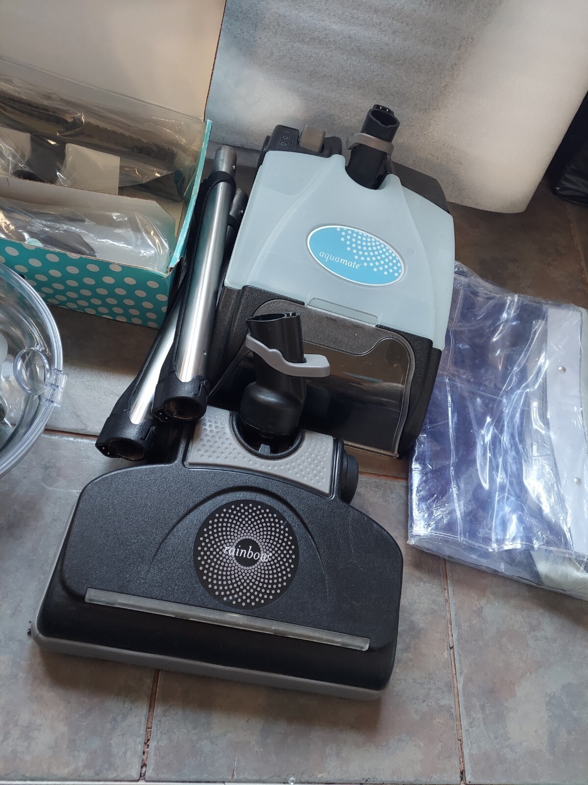 Rainbow E2 Black Model Aquamate,rainjet New In the Box attachments.lots ...