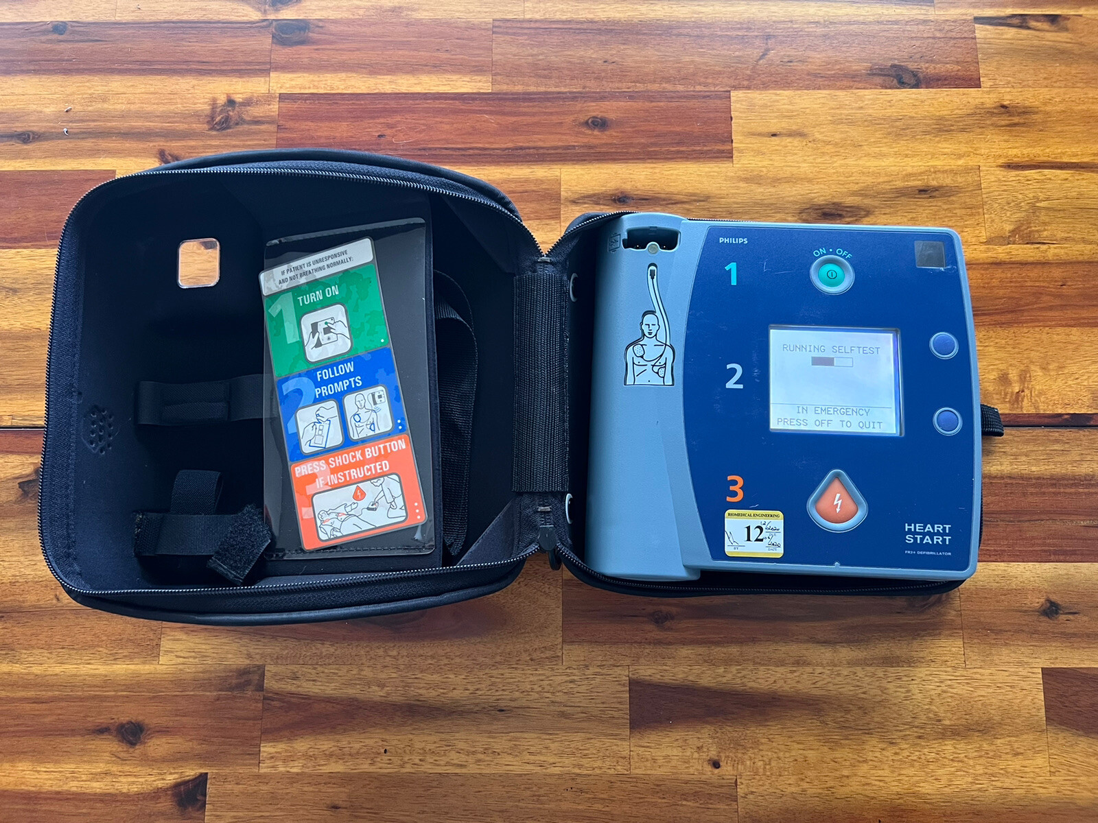 Philips FR2+ Heartstart Automatic External Defibrillator AED FR2+ No ...