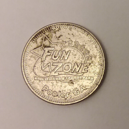 Fun Zone Arcade Pooler, GA Game Token 22mm | eBay