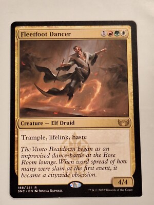 Fleetfoot Dancer - Streets of New Capenna - Magic the Gathering MTG ...