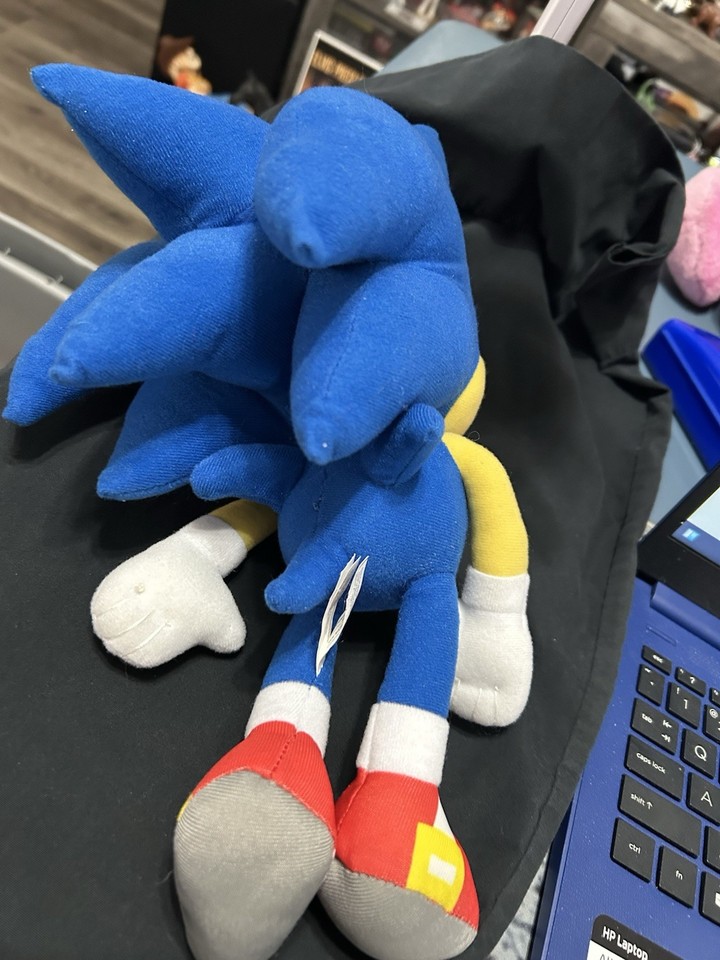 Sonic The Hedgehog -12" Sonic Plushie Pre-Owned SEGA Toy Factory | eBay