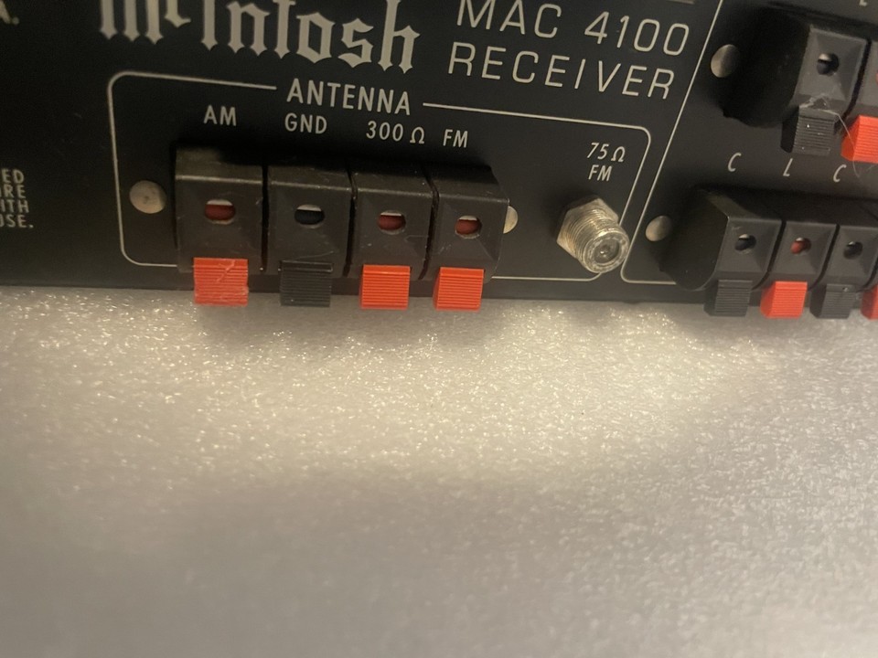 McIntosh MAC 4100 Stereo Receiver I SERVICED I bui]]] | eBay