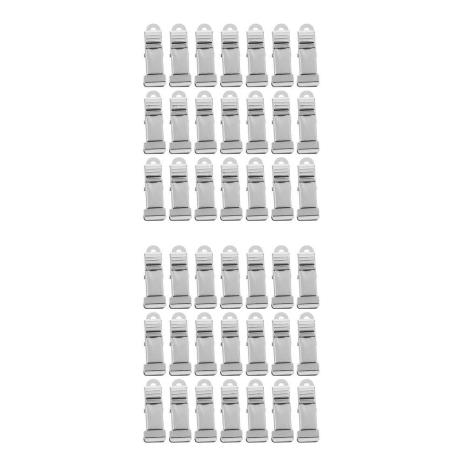 50 Pcs Sturdy Spring Clips Small Metal Clips for Crafts Office Paper ...