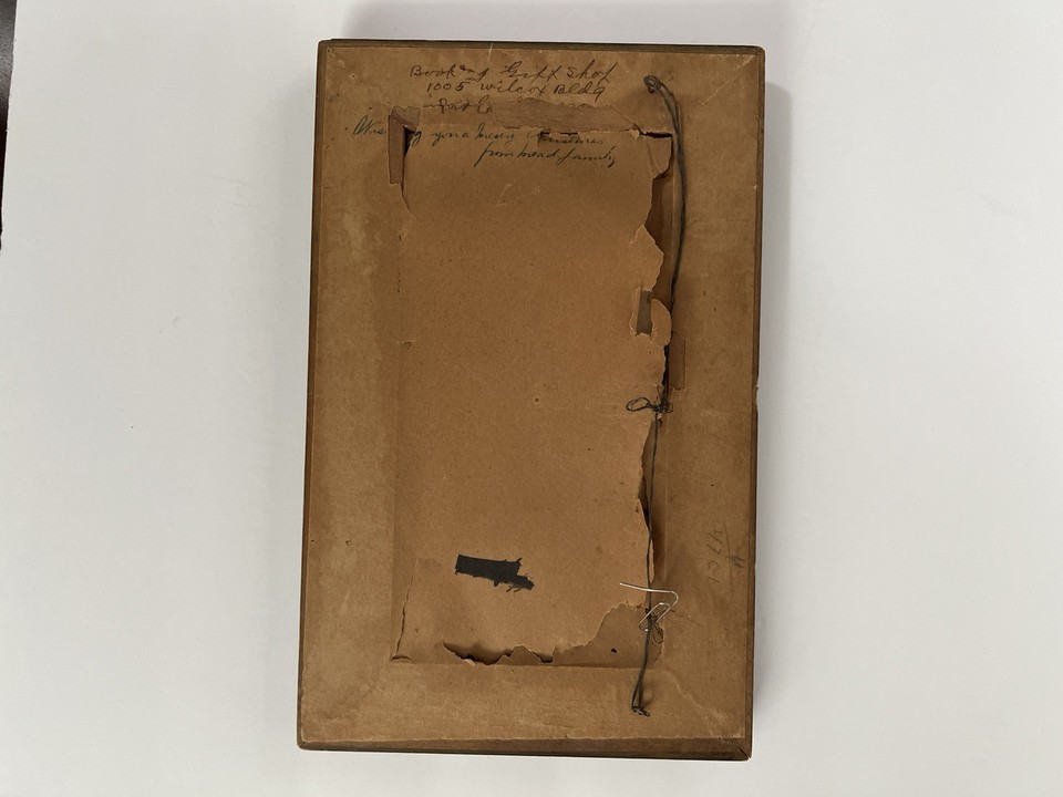 Framed Rosenkrantz Sepia Tone Print SALUTE TO THE SUN Antique Danish ...