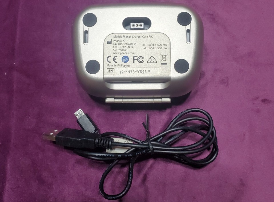 Phonak Audeo B90-R RIC Rechargeable Hearing Aids Left And Right Reciver ...