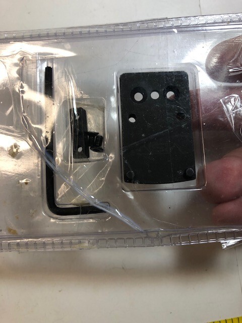 NcStar VMRMRGLK RMR Type Base for Glock Rear Sight Dovetail, Black | eBay