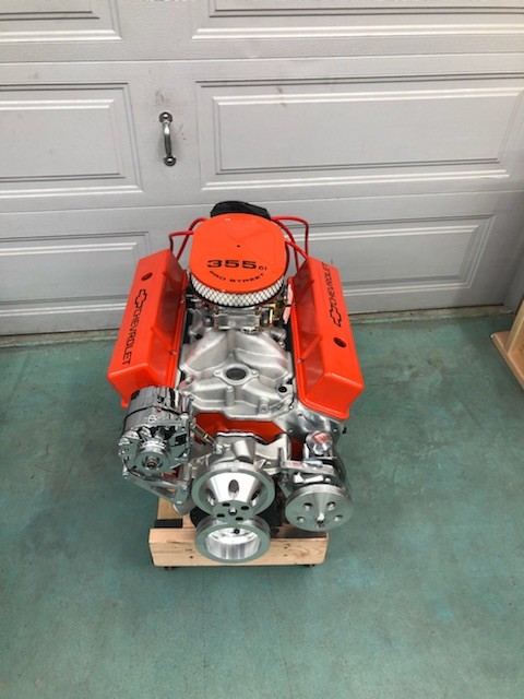 350 sbc Crate Engine MOTOR 375-400hp ROLLER TURN KEY PRO STREET SBC 350 ...