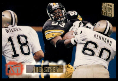 1994 Stadium Club #474 Joel Steed Pittsburgh Steelers Football Card | eBay