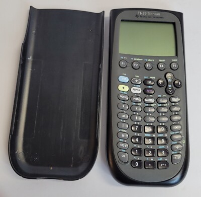 Texas Instruments TI-89 Titanium Graphing Calculator Tested & Working ...