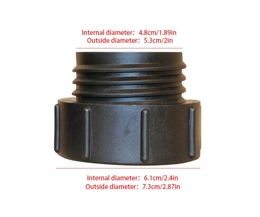 IBC Adapter Connector Fine Thread 2 in To Coarse Thread S60x6 Container ...