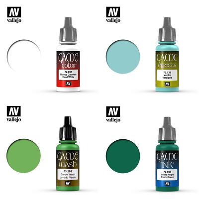 Vallejo Game Color Paints - (Singles all colours) 17ml Bottles Acrylic ...