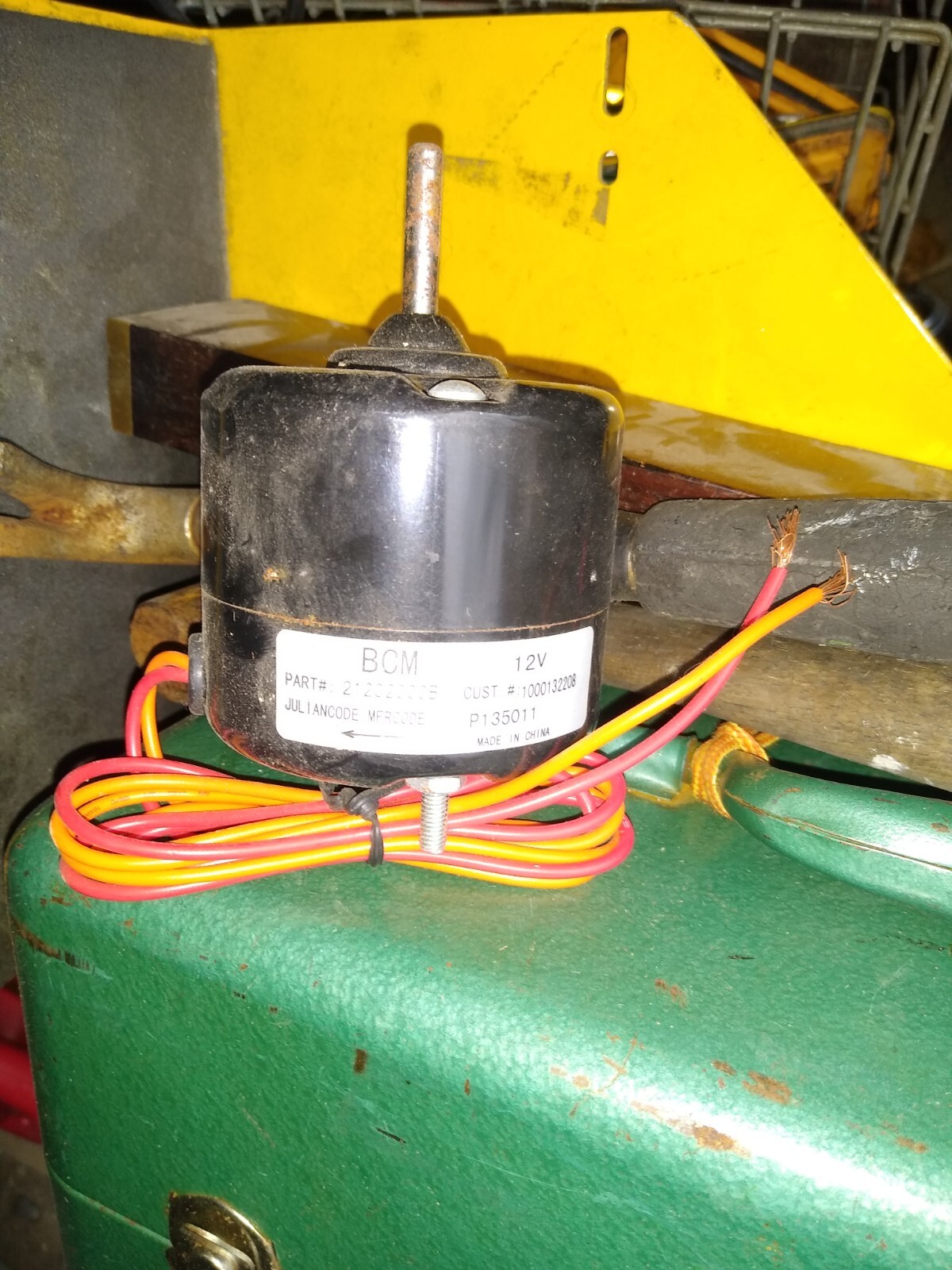 BCM Blower Motor 12V 2 Wire 1/4" Shaft | eBay