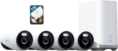 eufy Security eufyCam E330 4K Outdoor Security Camera System with 1TB ...