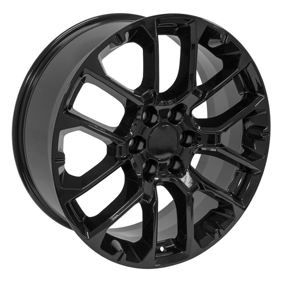 22 inch Black SRV Rim Fits GMC Sierra Yukon Escalade RPO | eBay
