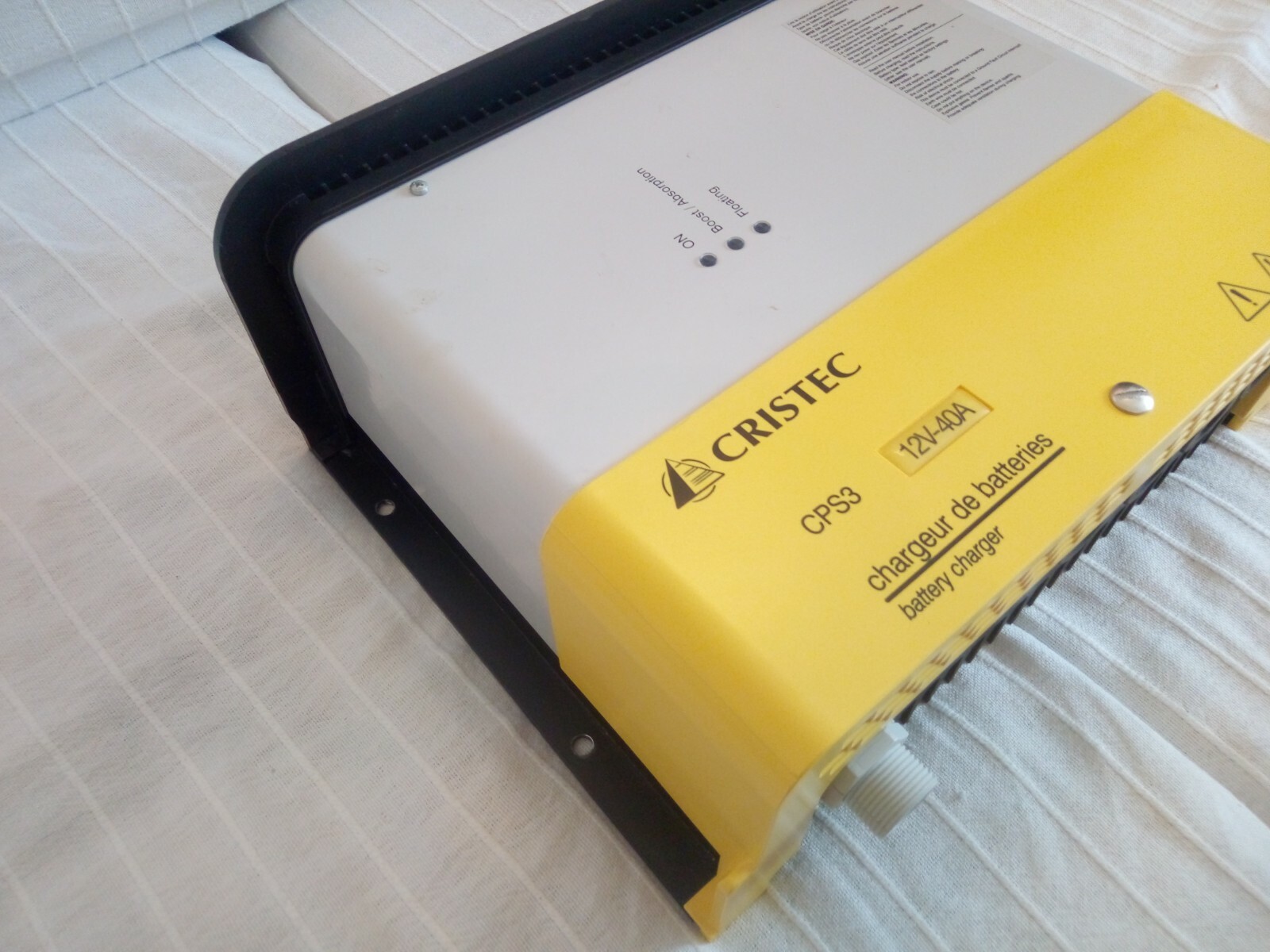 Cristec CPS3 12V 40A boat battery charger | eBay