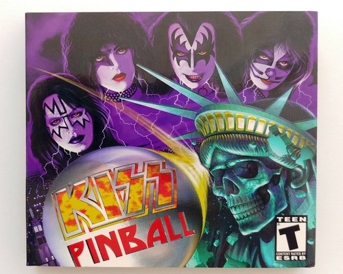 KISS Pinball PC Video Game Slipcase SEALED 2002 Gene Paul Voiceover ...