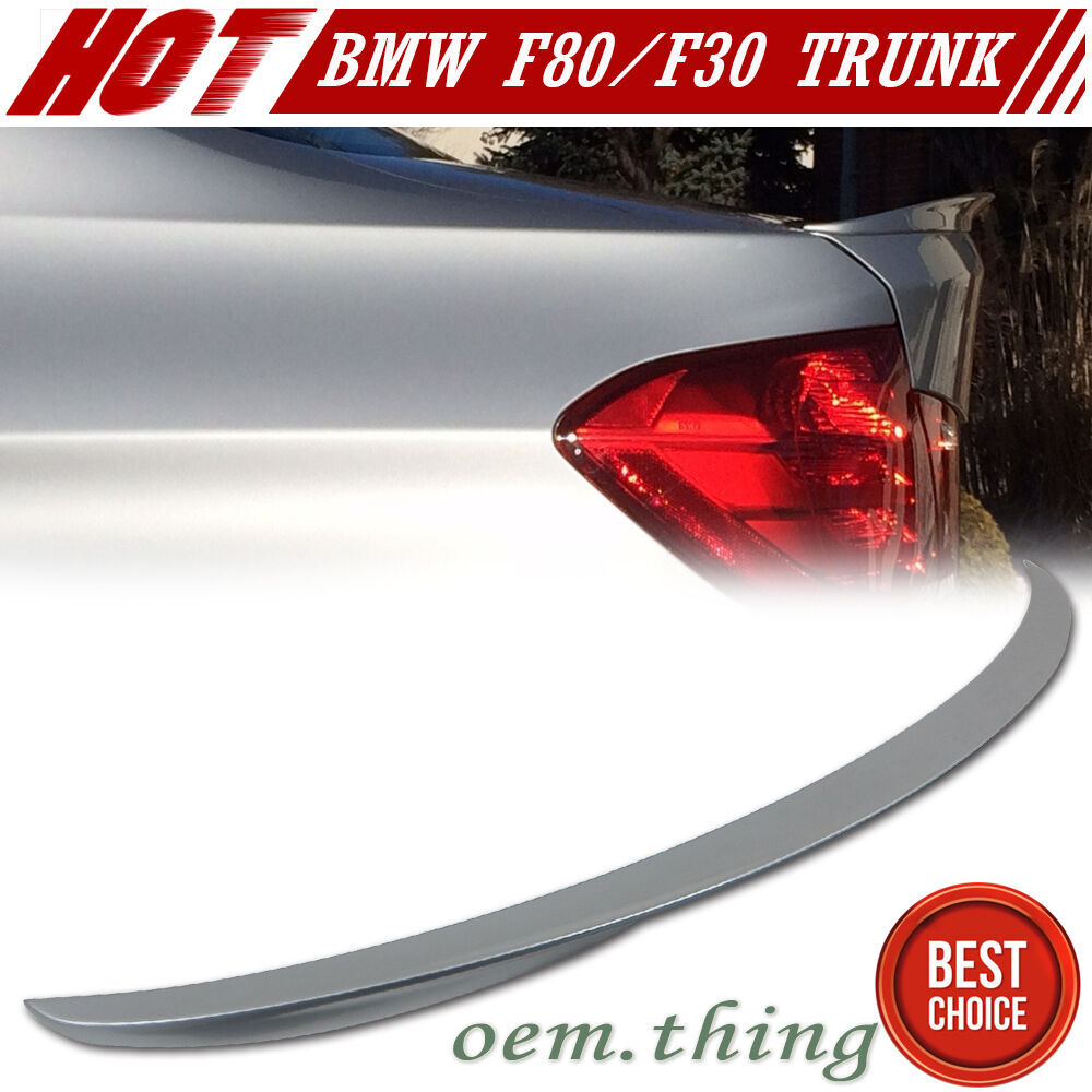 Color #A83 PAINTED Fit FOR BMW F30 3-Series P Style Trunk Spoiler 335i ...