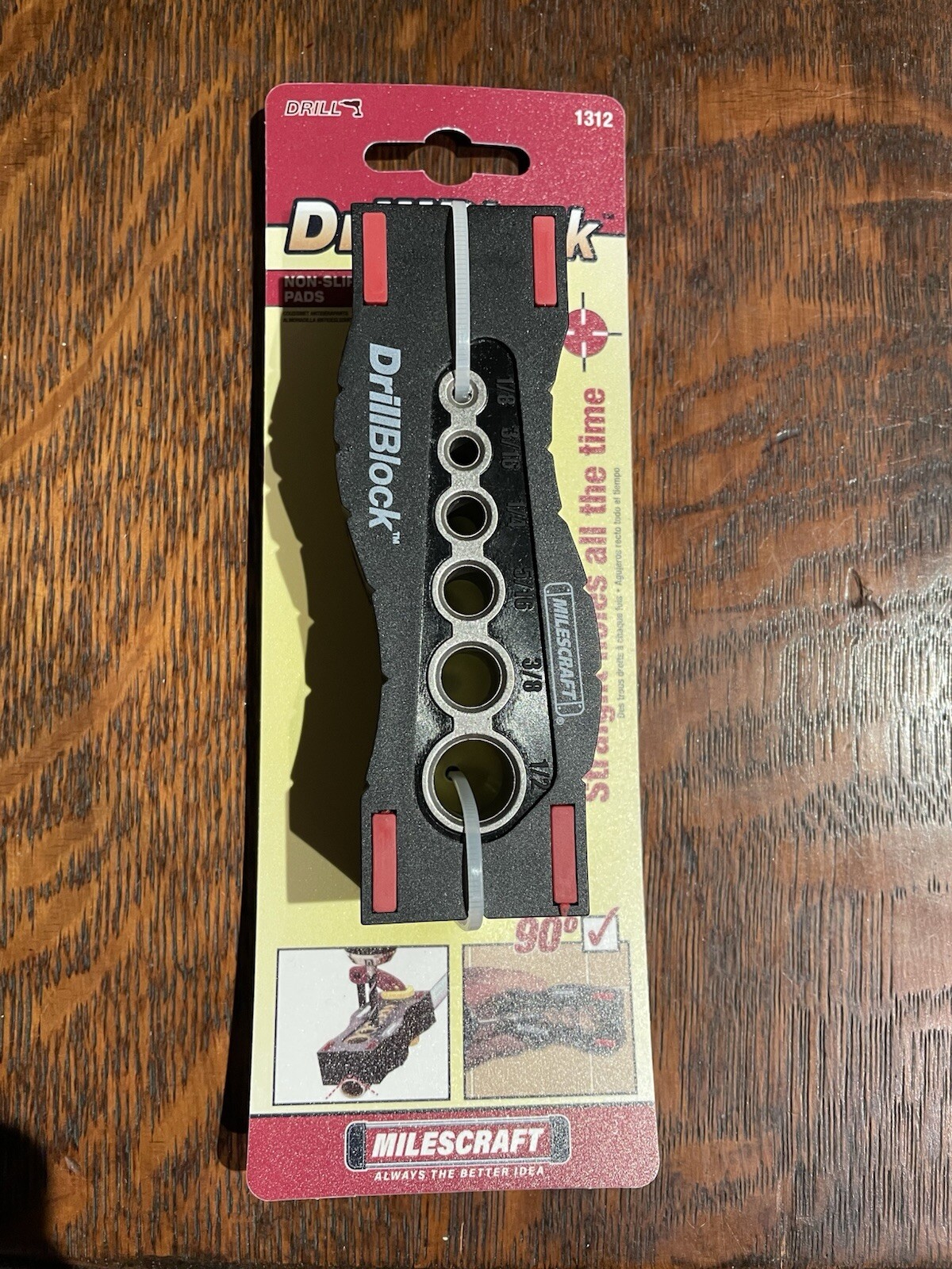 Milescraft Drill Block Plastic/Metal Magnetic Drill Guide | eBay