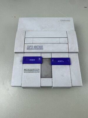 Super Nintendo SNES Console Only For Repair/Parts Not Working | eBay