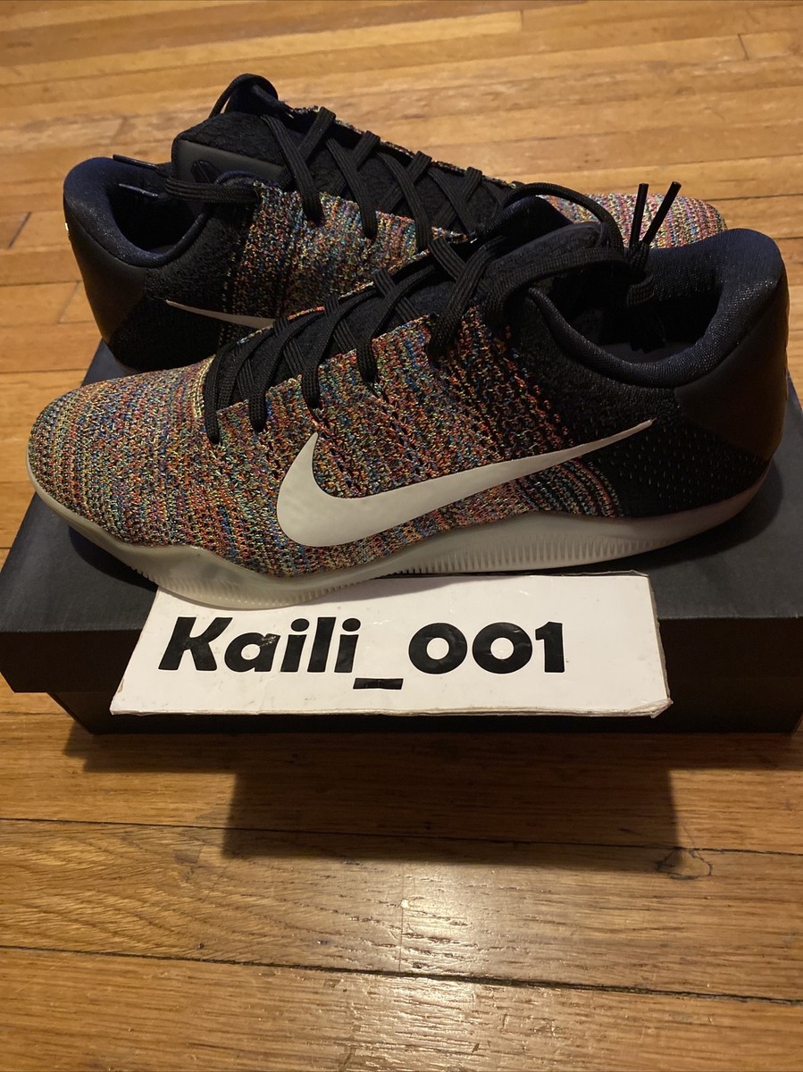 Nike Zoom Kobe XI ID Flyknit Sz 11.5 Multicolor 11 Glow In Nike Zoom Kobe XI ID Flyknit Sz 11.5 Multicolor 11 Glow In