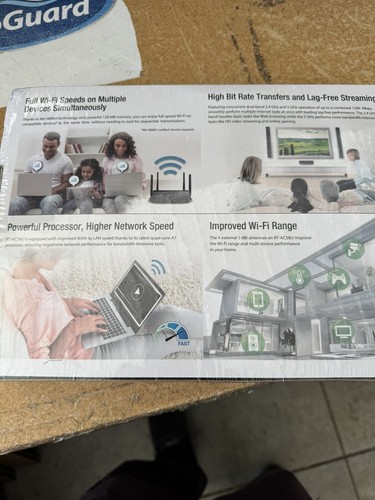 ASUS RT-ACRH13 867 Mbps 4 Port Gigabit Router (RT-ACRH13) for sale ...