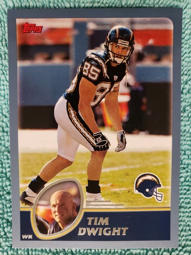 2003 TOPPS TIM DWIGHT #171 SAN DIEGO CHARGERS | eBay