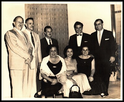 CUBAN CUBA SINGER TENOR ALVAREZ MENA HANDSOME 1950s PORTRAIT ORIGINAL ...