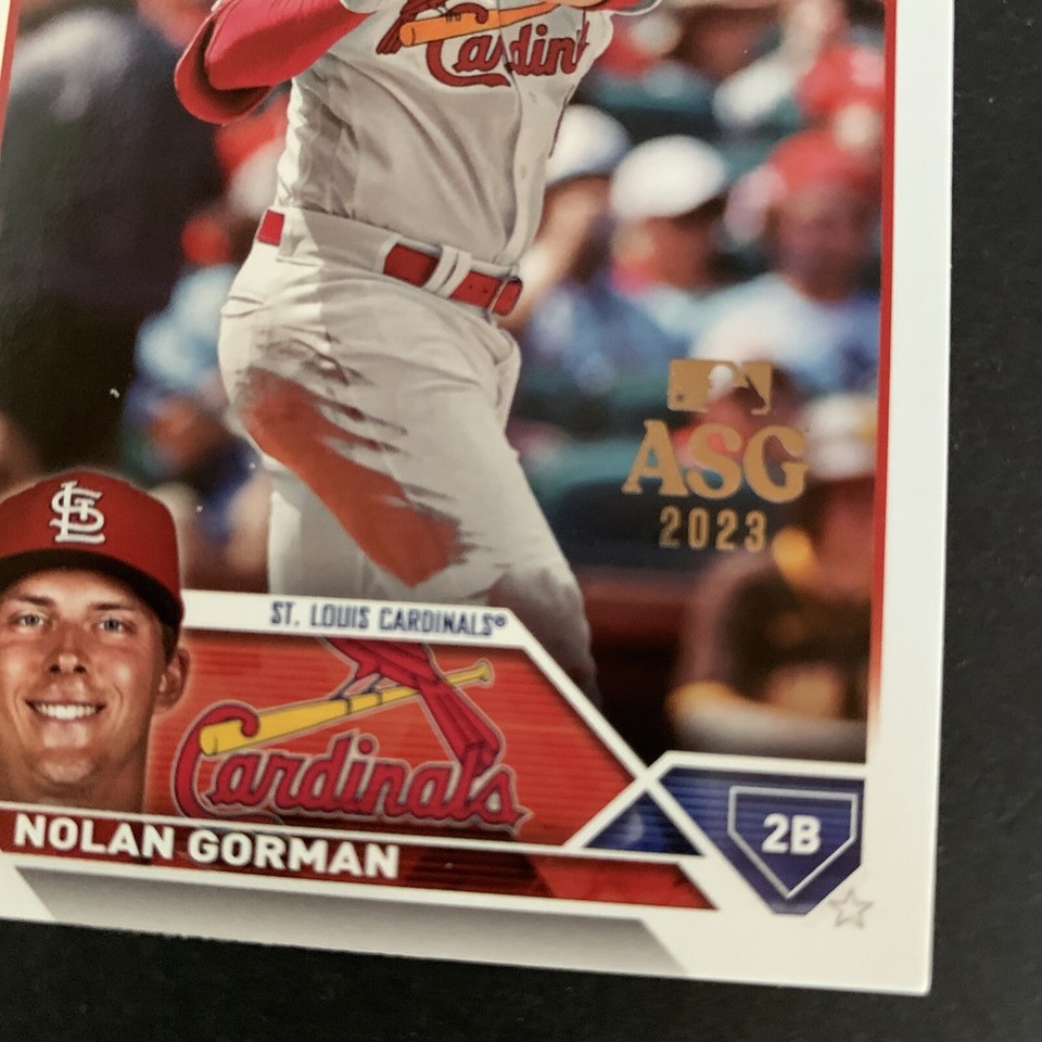 2023 Topps All Star Game Factory Stamp Set Break Nolan Gorman | eBay