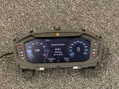 AUDI A1 TACHO KOMBIINSTRUMENT VIRTUELLES LCD CLUSTER VIRTUAL 82A920700 ...
