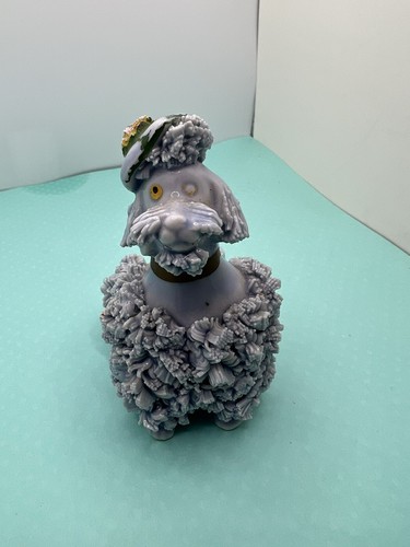 Light Blue Spaghetti Poodle MCM Retro | eBay