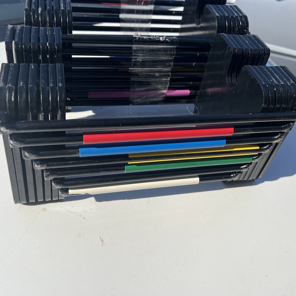 PowerBlock Classic Adjustable Dumbbell Color Parts Pair Parts 35lb Of ...