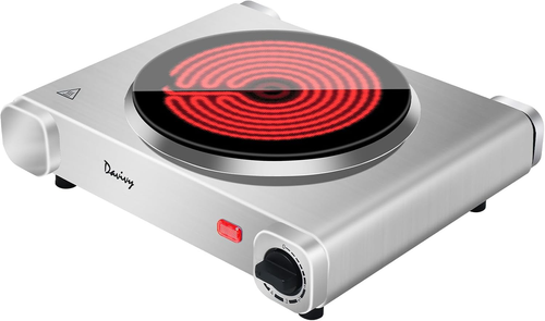 Single Hot Plate for Cooking Electric Ceramic Plate,1200W Electric ...