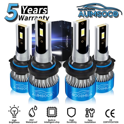 For Lexus SC400 1992-2000 Combo 4x LED Headlights Hi-Lo Beam Bulbs ...