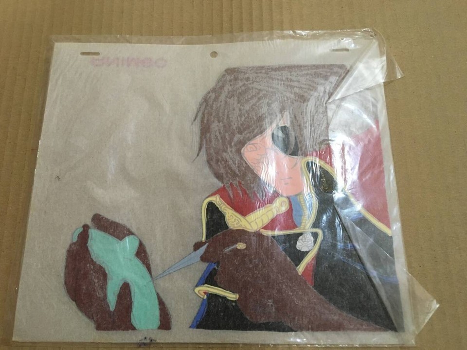 Captain Harlock Mayu Ocarina Anime Cel Picture Original Material | eBay