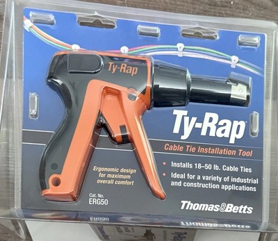 Thomas & Betts ERG50 Ty-Rap Ergonomic Cable Tie Installation Tool ...