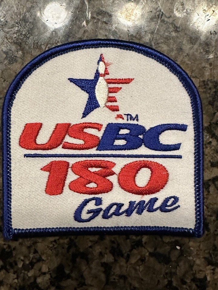 Vintage United States Bowling Congress (USBC) 180 Game Patch | eBay