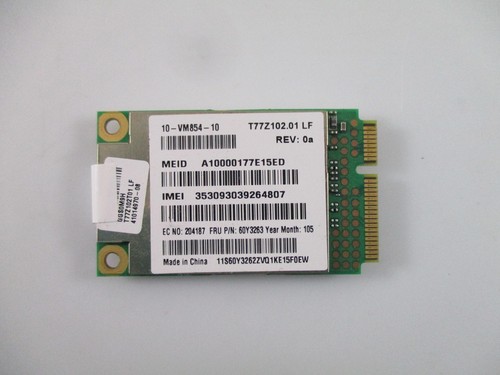 WWAN Card LENOVO THINKPAD EDGE 13 T77Z102.01 60Y3263 Original | eBay