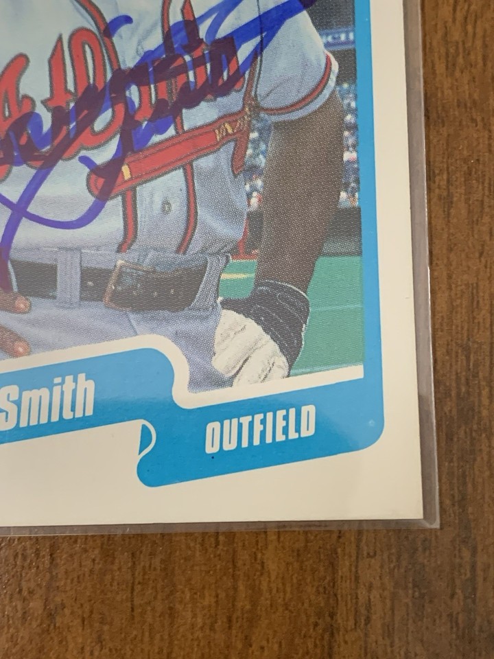 Lonnie Smith Autographed Cards - 1990 Fleer #593 & 1988 Donruss #527 | eBay