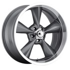 B/G ROD WORKS Old School 17X8 5X114.3 Offset 0 Gunmetal Machined Lip ...