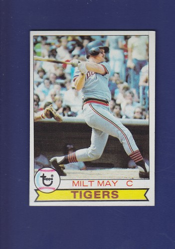 Milt May 1979 TOPPS MLB Baseball #316 (NM) Detroit Tigers | eBay