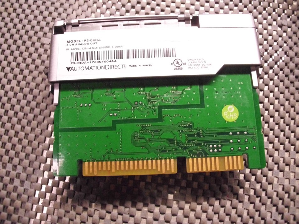 AUTOMATION DIRECT P3-04DA / P304DA Productivity3000 analog output ...