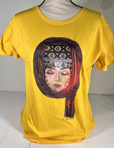 Armenian Women’s Taraz Shirt Yellow Tshirt Tee SZ XXL | eBay