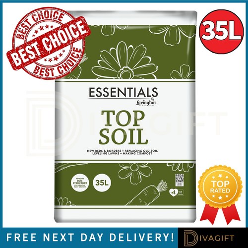 35L LEVINGTON TOP SOIL ESSENTIALS BEDS BORDERS LAWNS GARDEN COMPOST TOPSOIL NEW 5010272187205 | eBay