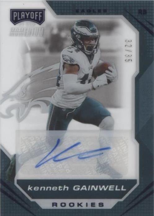 2021 Panini Chronicles - Playoff Momentum Rookies Kenneth Gainwell #PMR ...