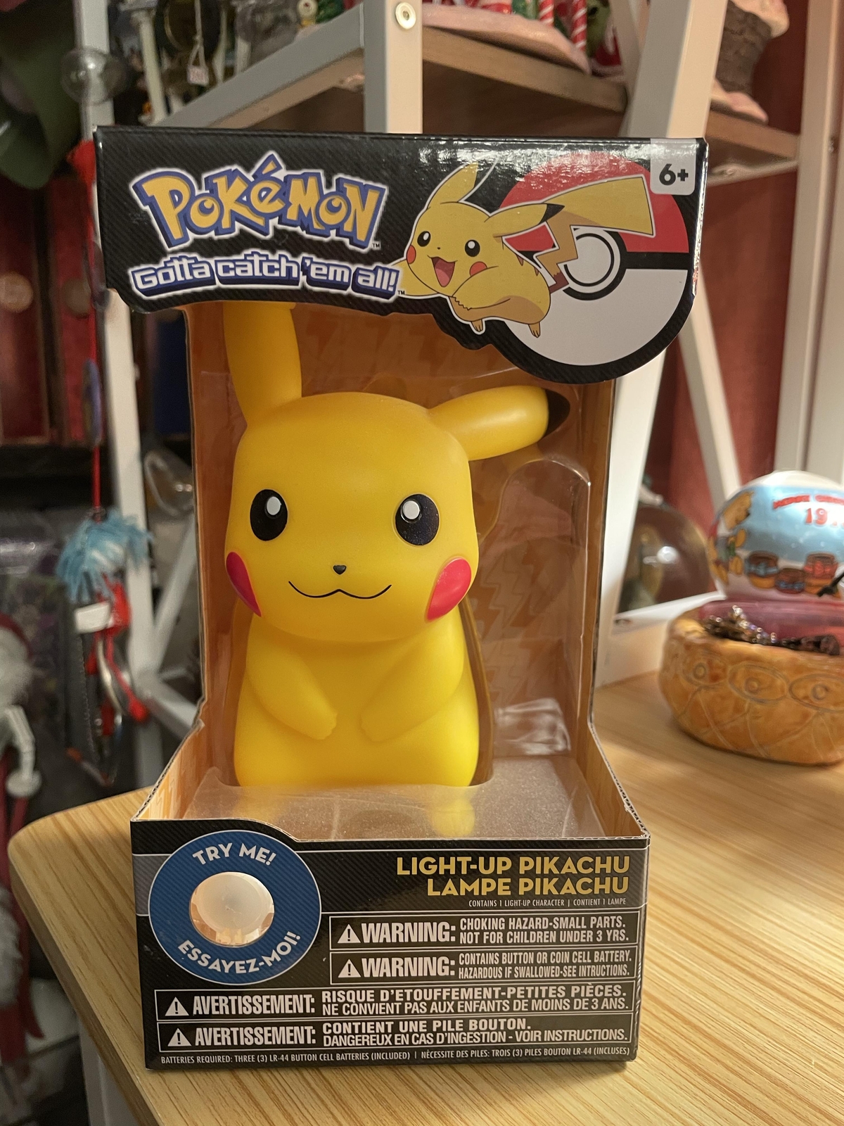 ThinkGeek Pokemon 7-Inch Light-Up Pikachu Lamp | eBay