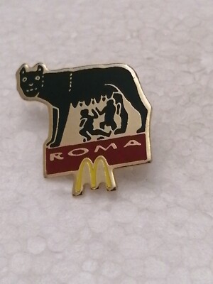 Pin's Pins Pin Restaurant Italie "Mac Donald's ROME" | eBay