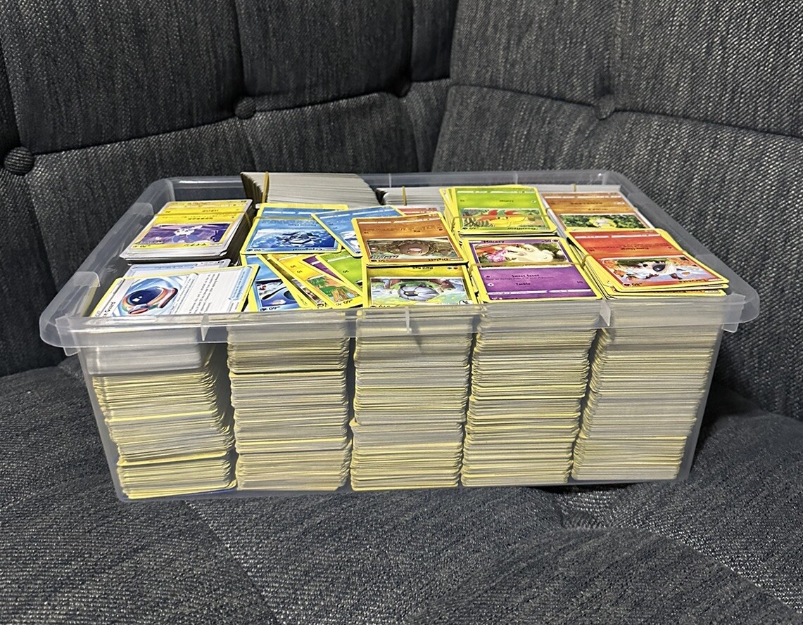 Huge Pokemon Card Bulk Bundle Cards All Genuine Pokémon Eng & Jap ...