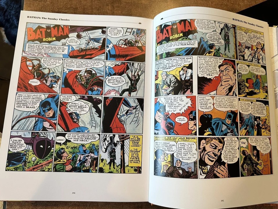 ** BATMAN: THE SUNDAY CLASSICS 1943-46 SIGNED & NUMBERED 361/500 W ...