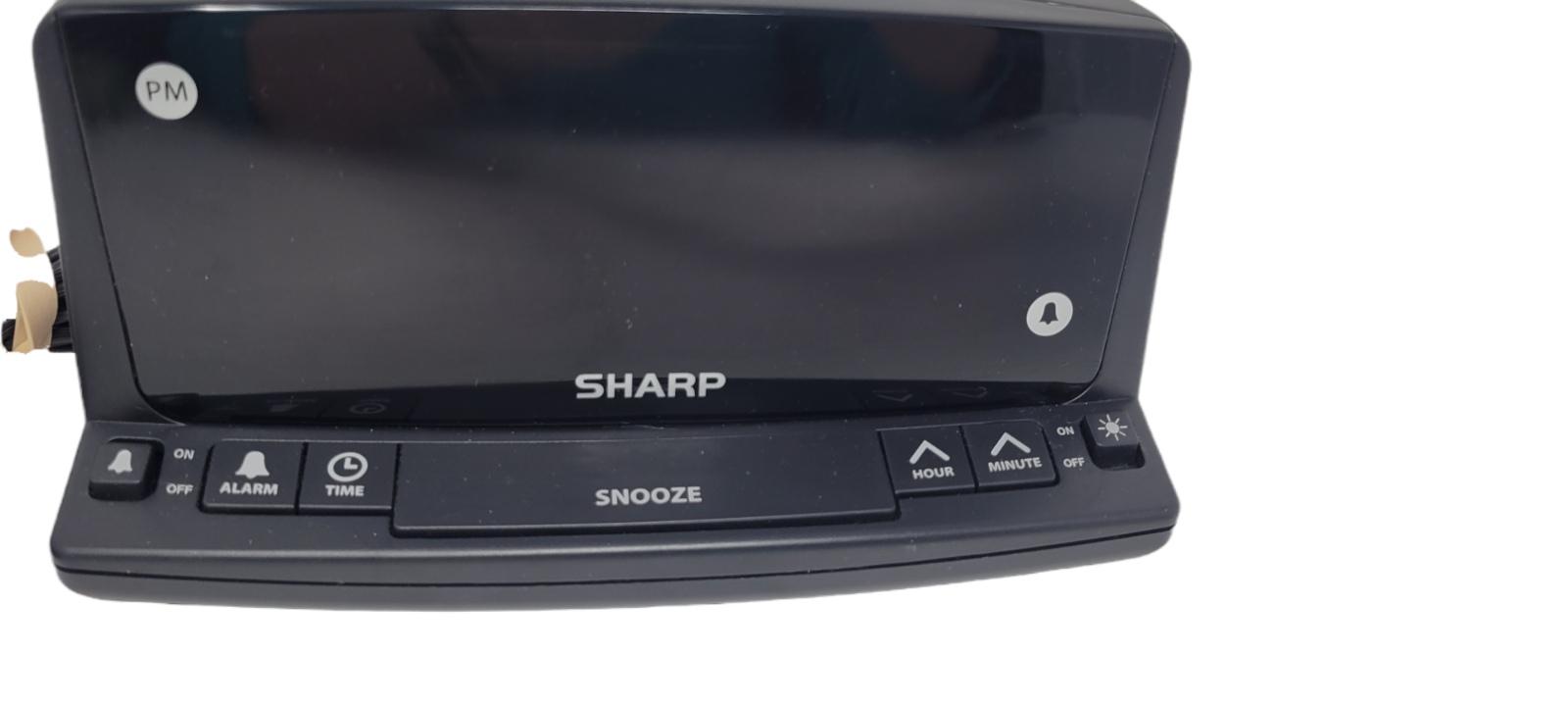 Sharp LED Digital Alarm Clock, Large Numbers, Night Light Work, Tested ...