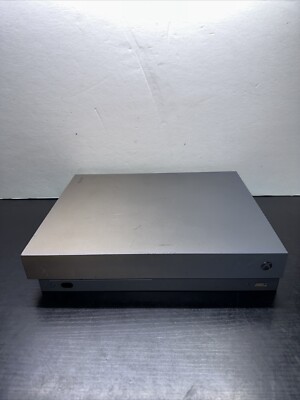 Cosmetically Flawed! Microsoft Xbox One X 1TB Gold Rush Special Edition ...